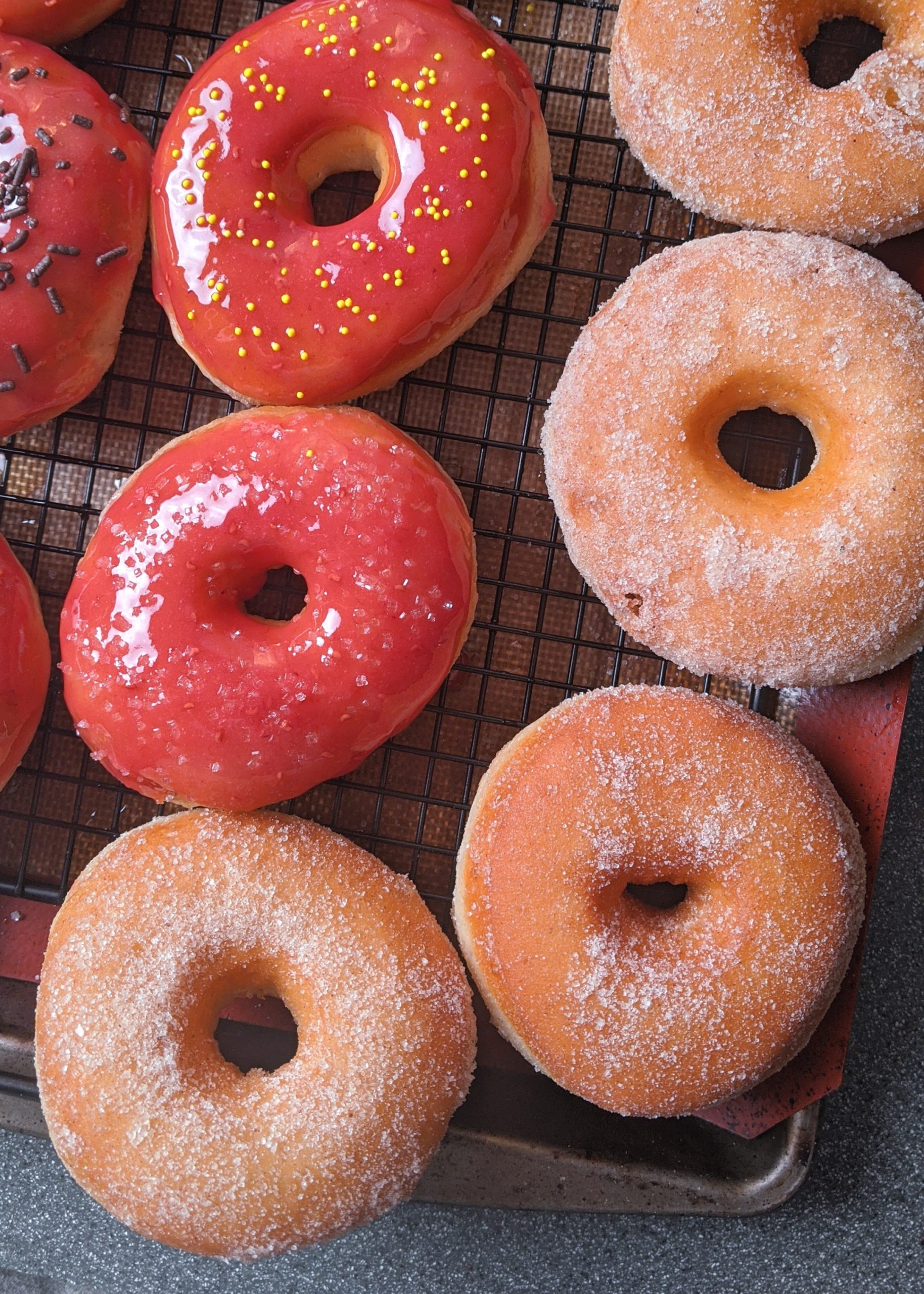 Sourdough Doughnuts — Vittoria Bakes